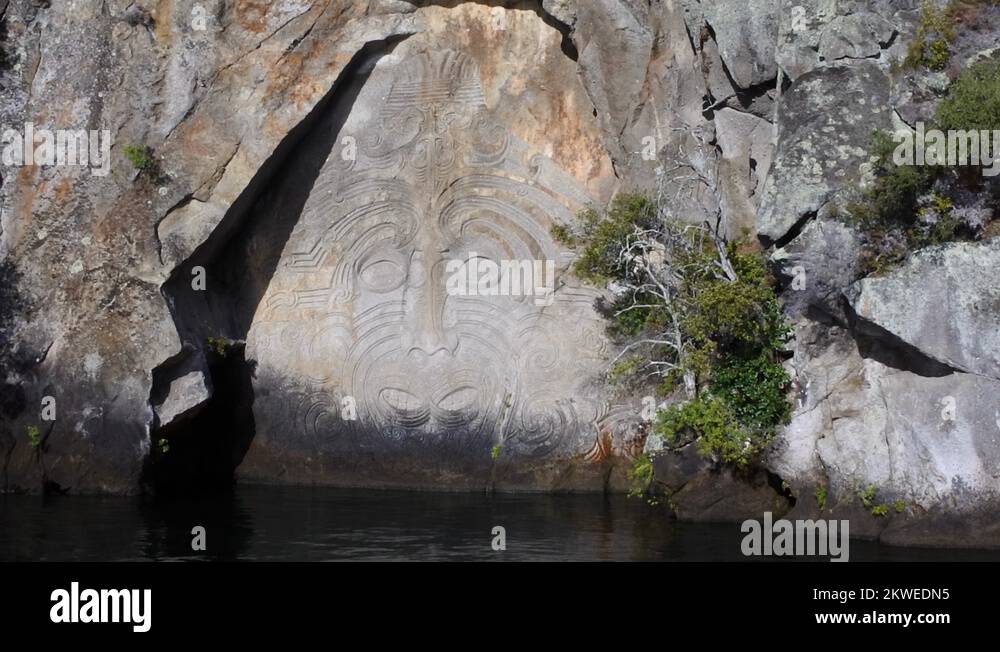 Maori rock carving Stock Videos & Footage - HD and 4K Video Clips - Alamy