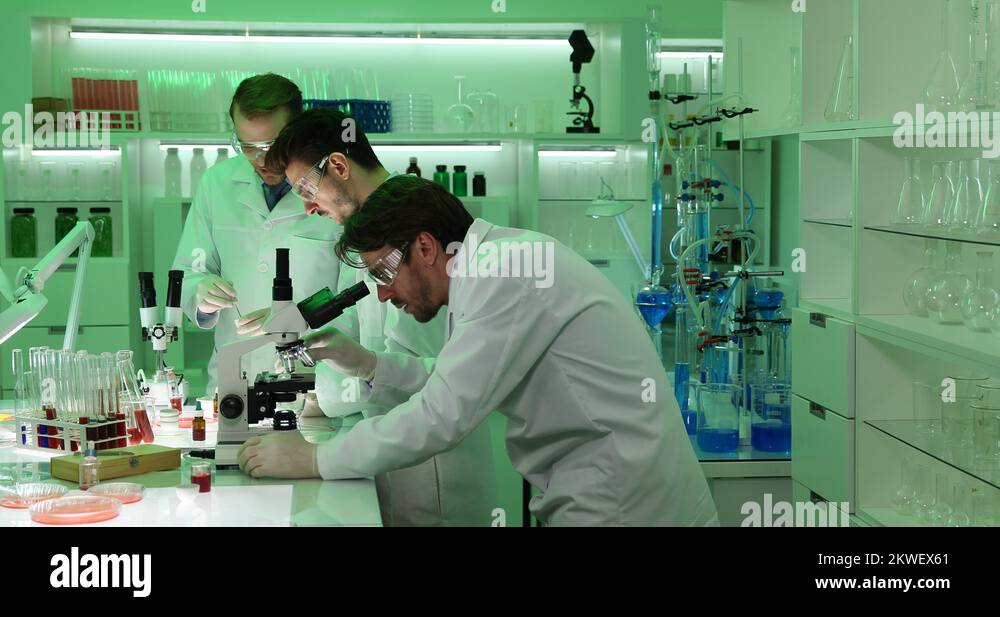 Team of Forensics Researchers Discussion Working in Hospital Research ...
