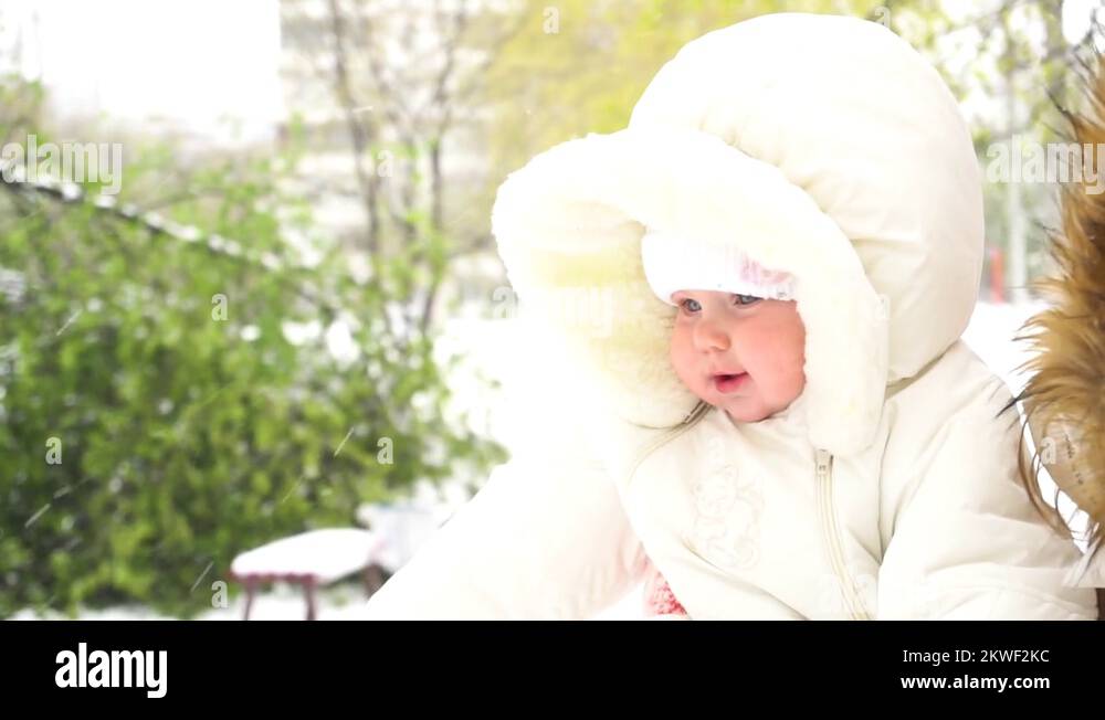 Winter baby girl Stock Videos & Footage - HD and 4K Video Clips - Alamy