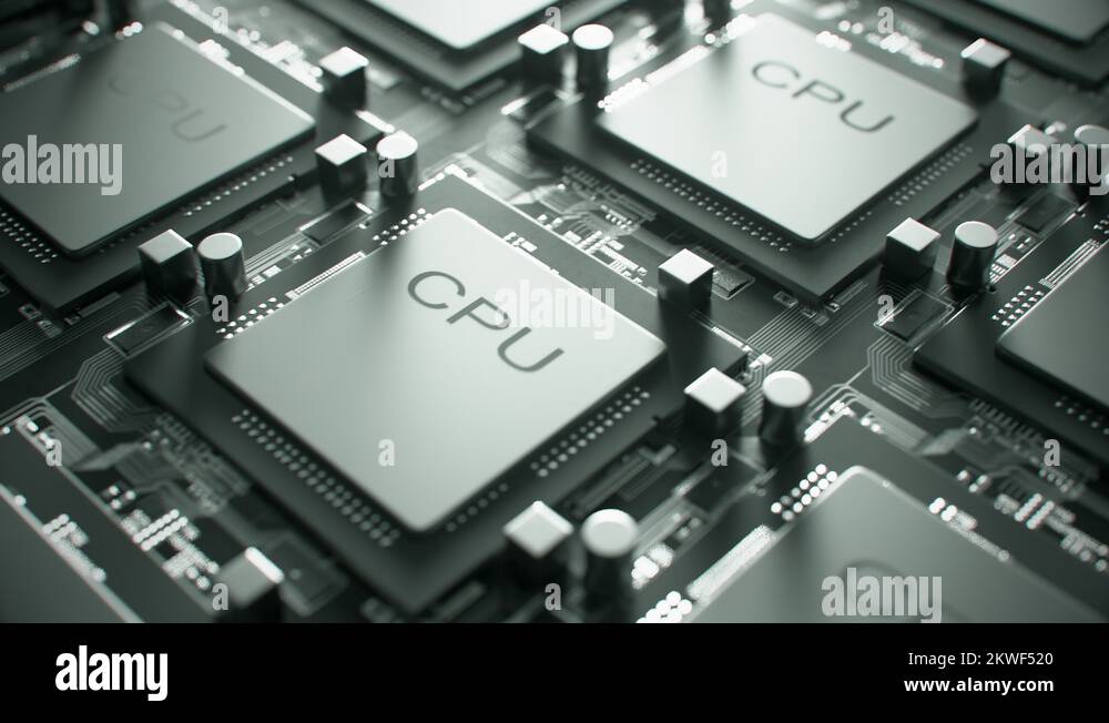 Microelectronics microelectronic circuit chips chip Stock Videos ...