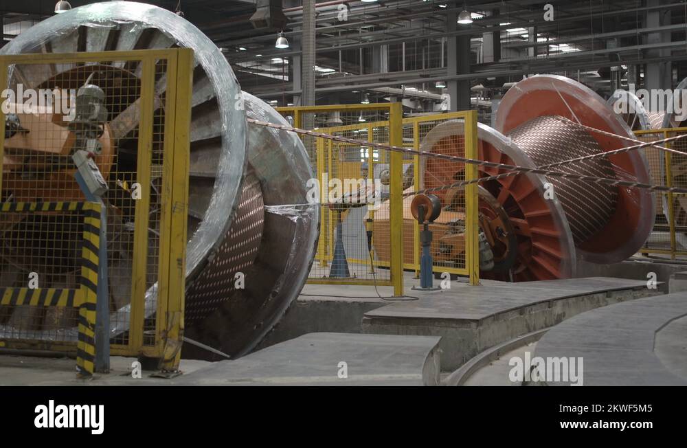 Cable drums Stock Videos & Footage - HD and 4K Video Clips - Alamy