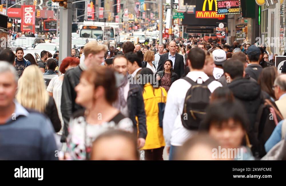 Crowd of business people walking NYC NEW YORK CITY Times Square Stock ... Crowd of business people walking NYC NEW YORK CITY Times Square Stock ...