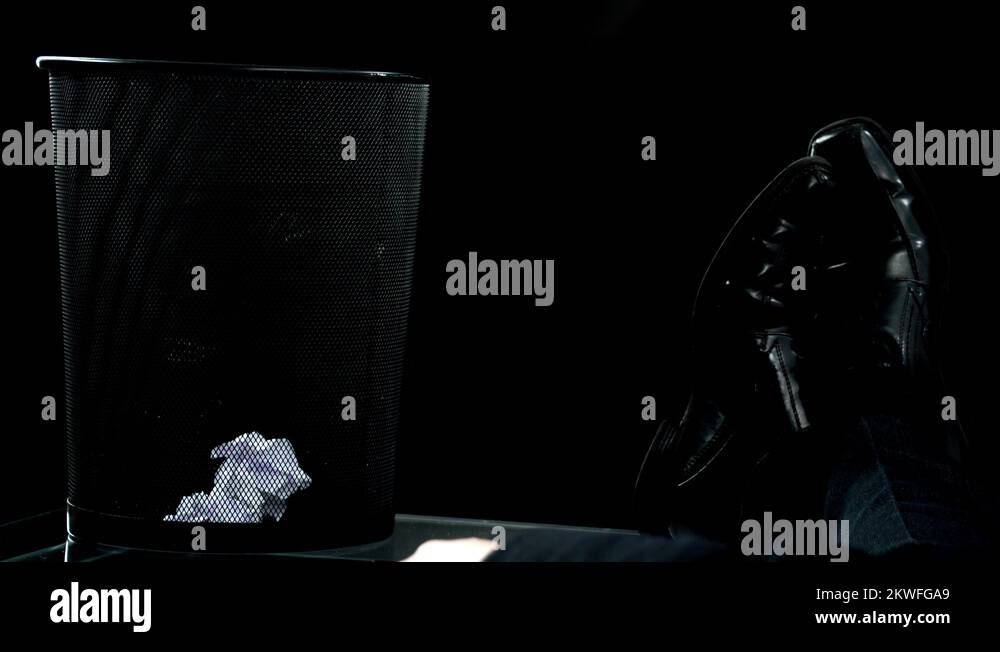 Man throwing crumpled paper in Stock Videos & Footage - HD and 4K Video ...