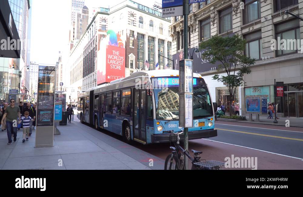 Mta public bus Stock Videos & Footage - HD and 4K Video Clips - Alamy