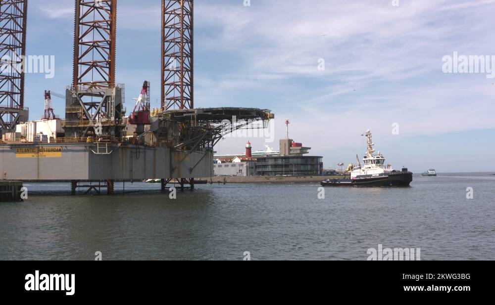 Drilling rig rotterdam Stock Videos & Footage - HD and 4K Video Clips ...