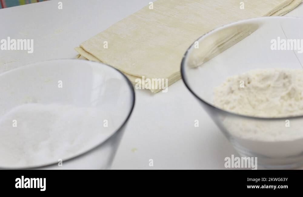 Sugar Bow Ties pastries Filo dough puff pastry flaky pastry Phyllo ...