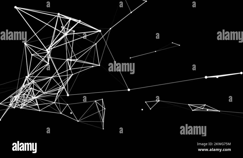 fantasy star constellation molecules animated background Stock Video ...