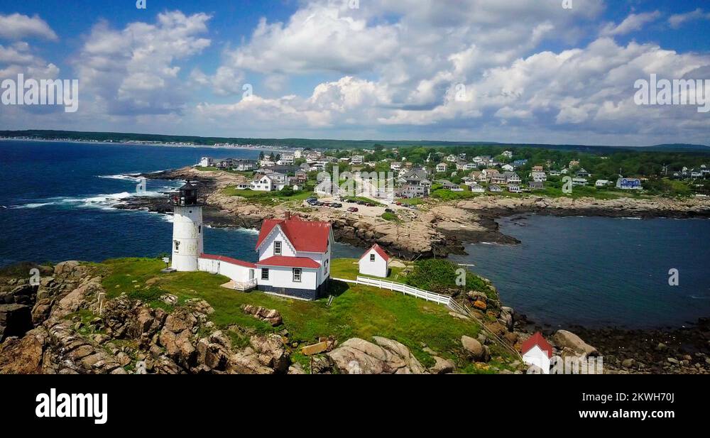 Nubble lighthouse Stock Videos & Footage - HD and 4K Video Clips - Alamy