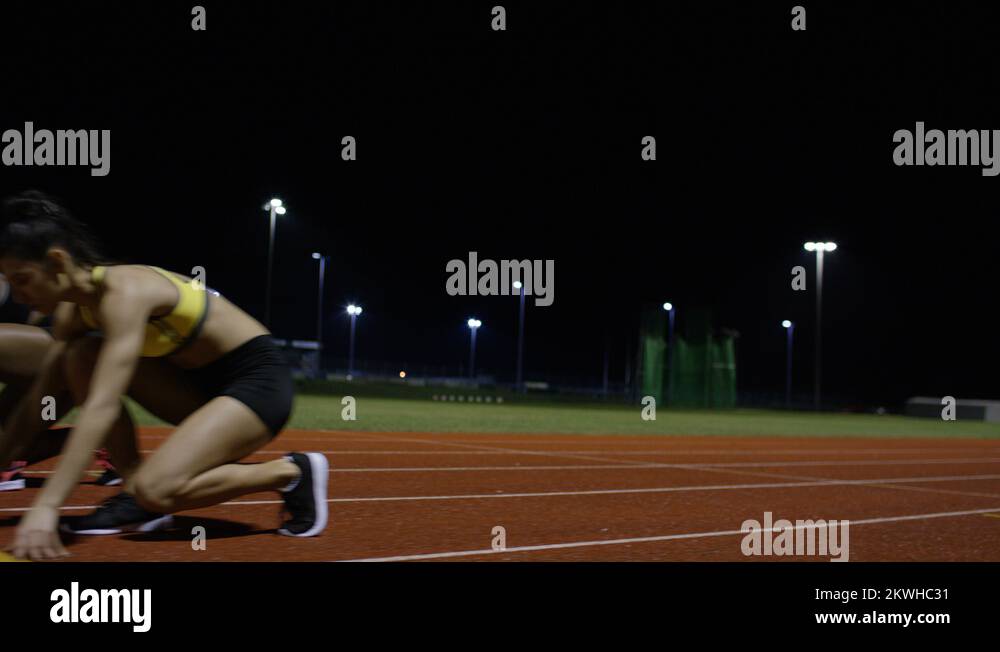 Female athletes running race Stock Videos & Footage - HD and 4K Video ...