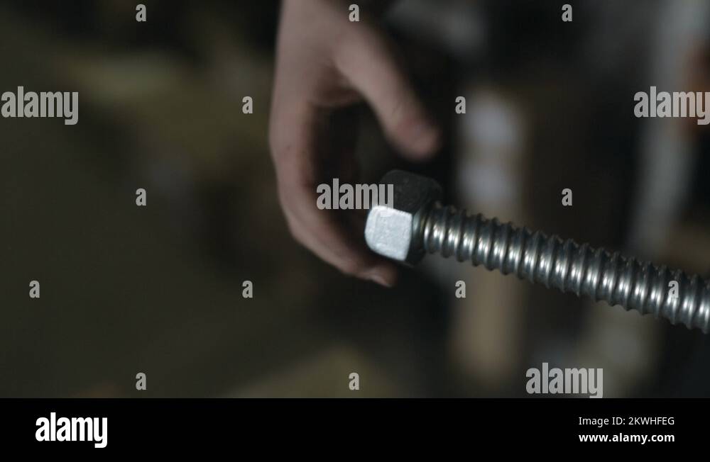Threaded rod Stock Videos & Footage - HD and 4K Video Clips - Alamy