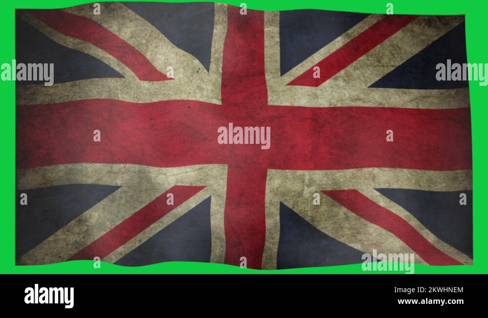 British Flag Looping Animation Stock Video Footage - Alamy
