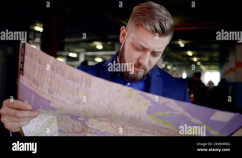 Man with beard and map Stock Videos & Footage - HD and 4K Video Clips ...