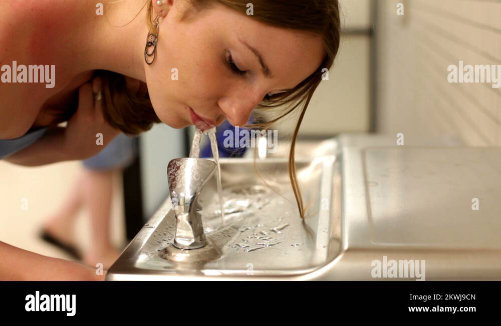 Girl drinking water from water Stock Videos & Footage - HD and 4K Video ...