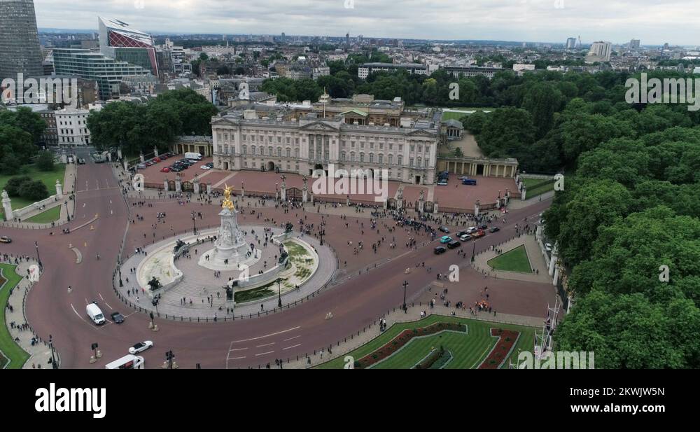 Buckingham palace aerial view Stock Videos & Footage - HD and 4K Video ...
