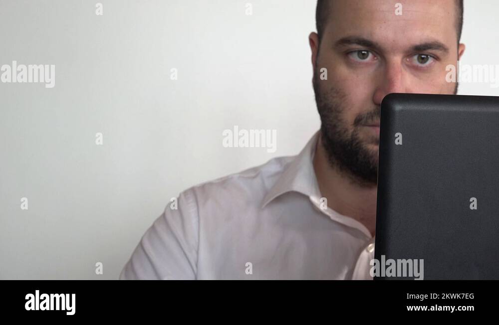 Business man behind screen Stock Videos & Footage - HD and 4K Video ...