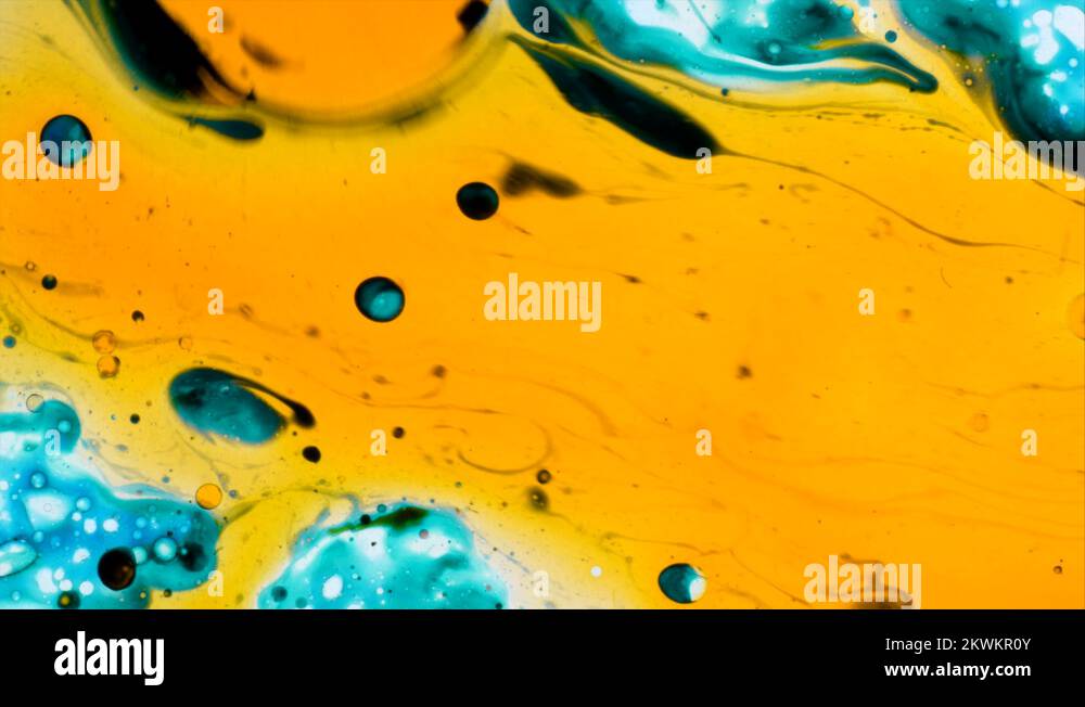 Microscopic Patterns of Colors and Paints Stock Video Footage - Alamy