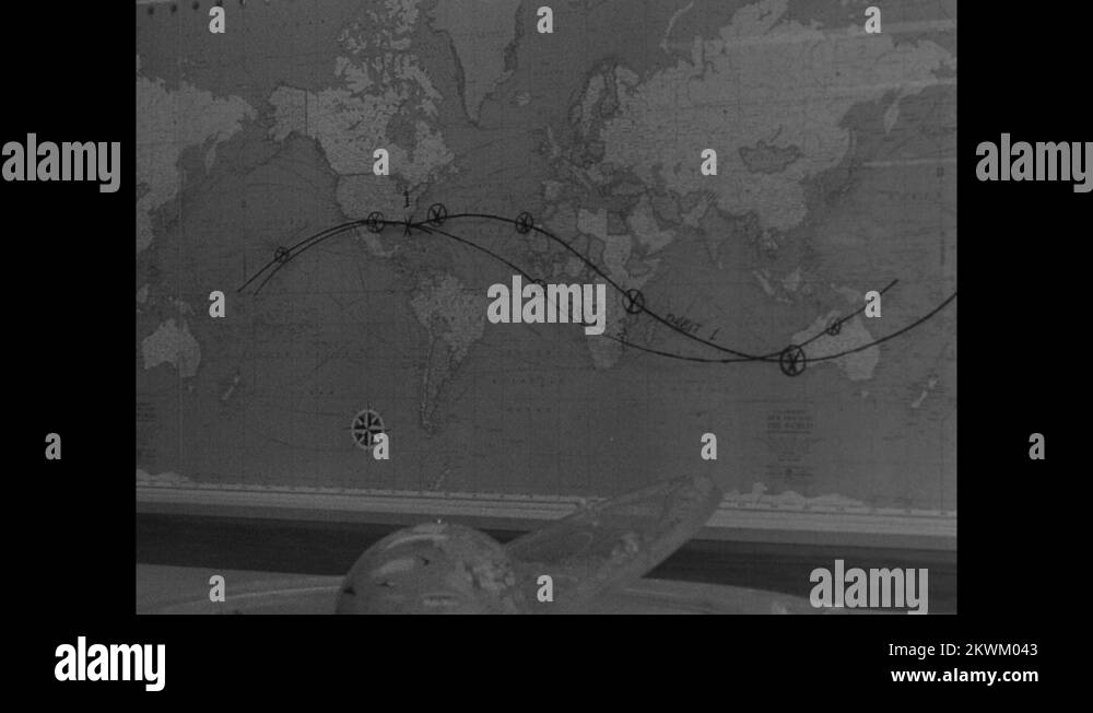 1962 Mercury Atlas 6 Trajectory Usa 1962 Stock Video Footage Alamy