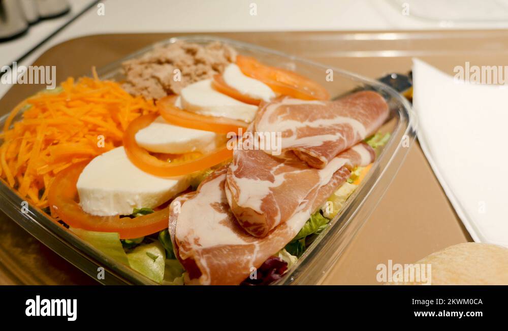 Salad box Stock Videos & Footage - HD and 4K Video Clips - Alamy