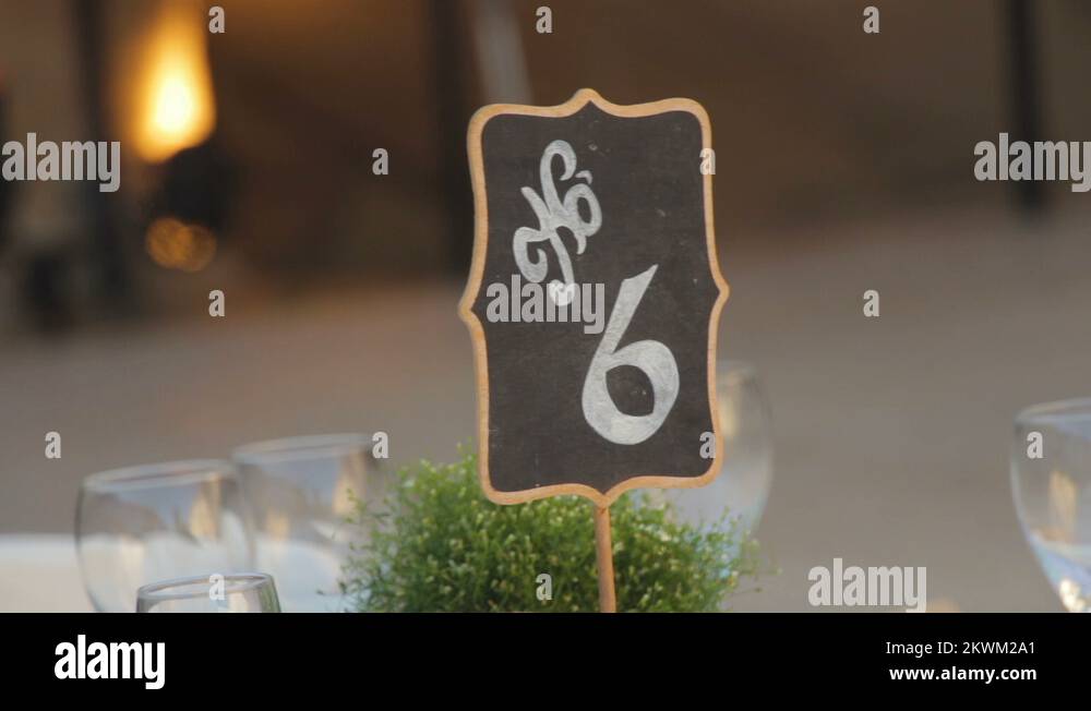 Numbered table Stock Videos & Footage - HD and 4K Video Clips - Alamy