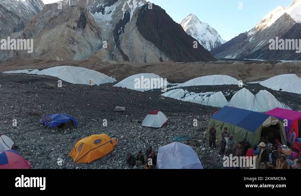 K2 k2 base camp Stock Videos & Footage - HD and 4K Video Clips - Alamy