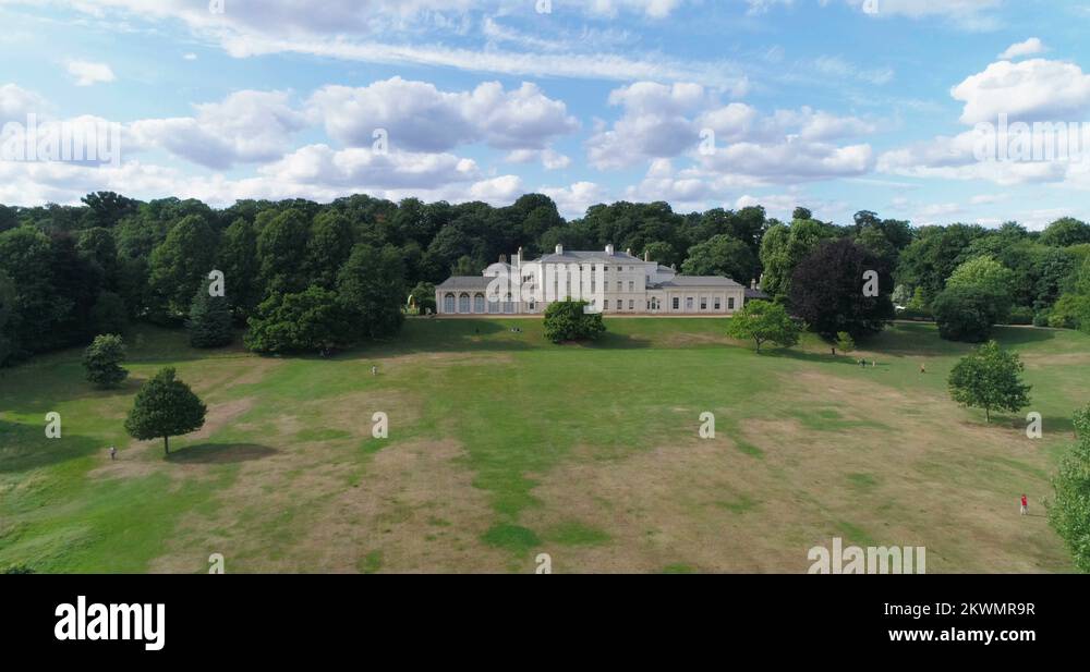 Aerial view of a white country house Stock Videos & Footage - HD and 4K ...
