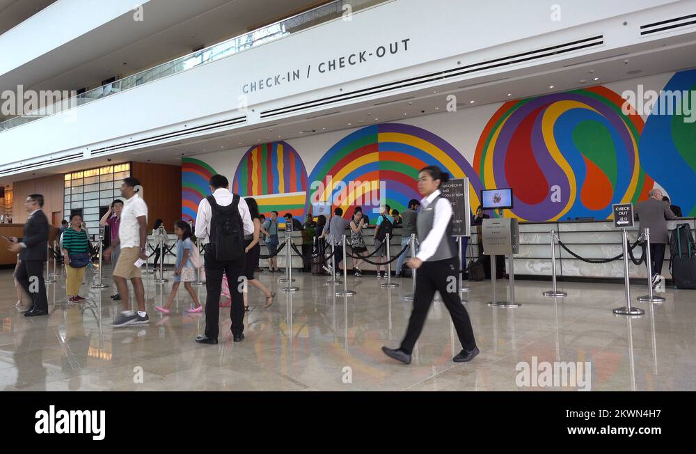 Lobby reception marina bay sands Stock Videos & Footage - HD and 4K ...