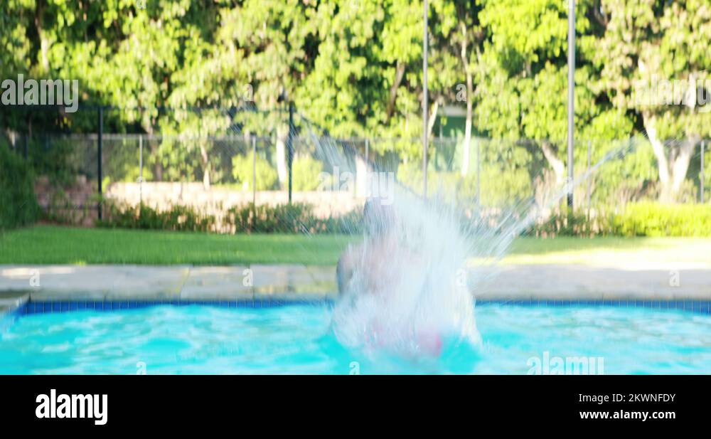 Man jumping swimming pool Stock Videos & Footage - HD and 4K Video ...