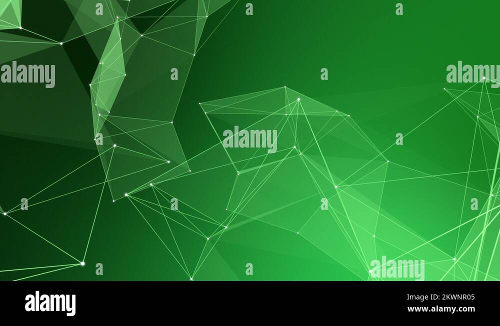 3d Connected Dots Polygons And Lines Plexus Seamless Loop Background