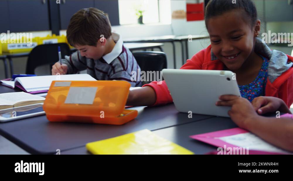 Kindergarten classroom tablet Stock Videos & Footage - HD and 4K Video ...