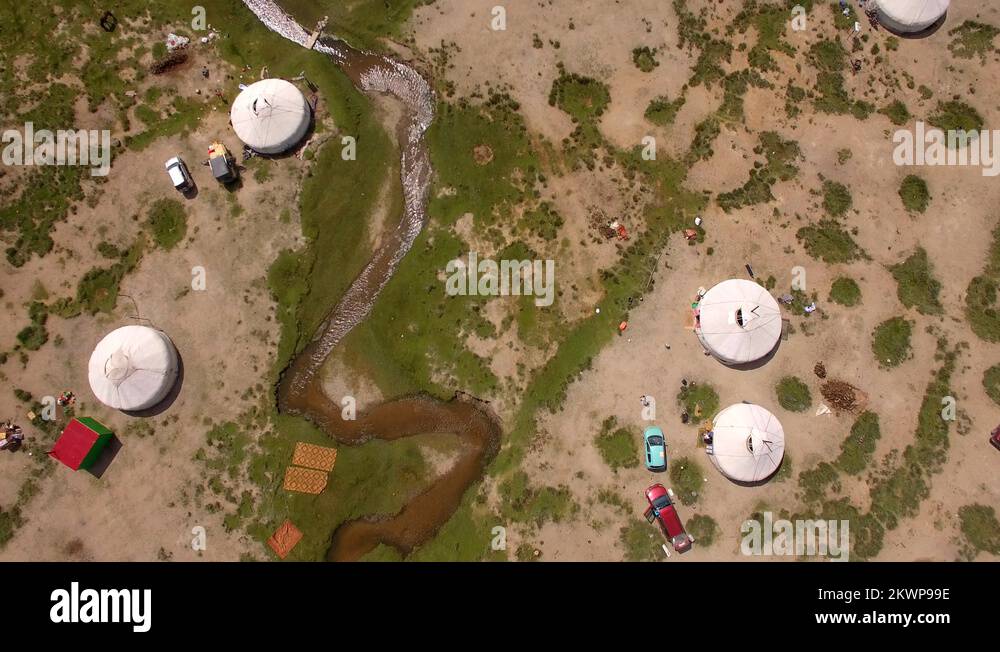 Mongolia nomad yurt aerial Stock Videos & Footage - HD and 4K Video ...