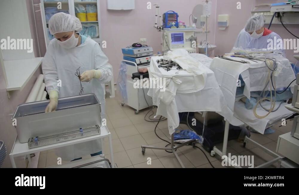 Surgical supplies sterilization hospital Stock Videos & Footage - HD ...