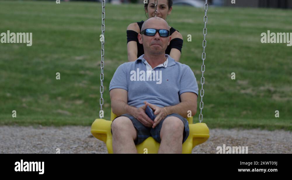 Pushed on swing Stock Videos & Footage - HD and 4K Video Clips - Alamy