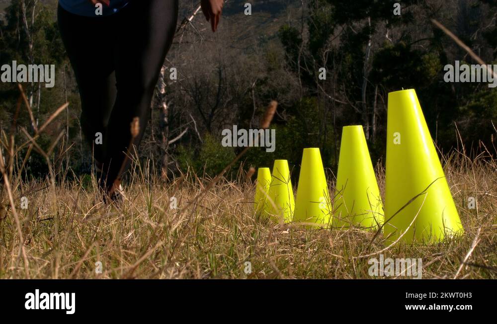 Running cones Stock Videos & Footage - HD and 4K Video Clips - Alamy