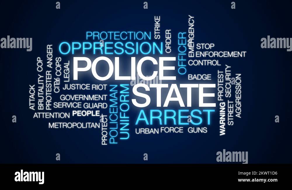 Police state word cloud Stock Videos & Footage - HD and 4K Video Clips ...