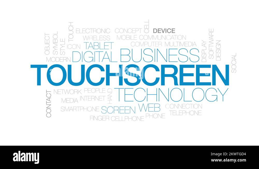 Touchscreen word Stock Videos & Footage - HD and 4K Video Clips - Alamy