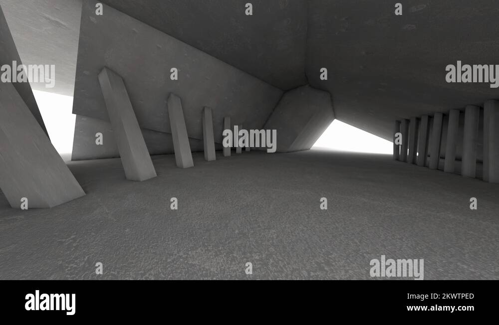 Abstract empty interior 3d abstract Stock Videos & Footage - HD and 4K ...