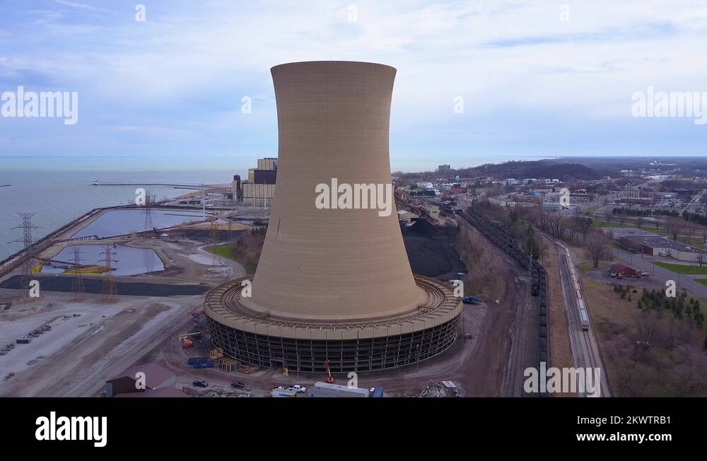 Aerial nuclear power plant on Stock Videos & Footage - HD and 4K Video ...