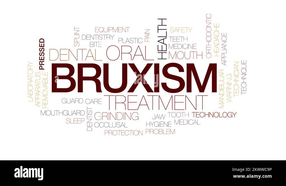 Bruxism animated word cloud, text design animation. Kinetic typography ... Bruxism animated word cloud, text design animation. Kinetic typography ...