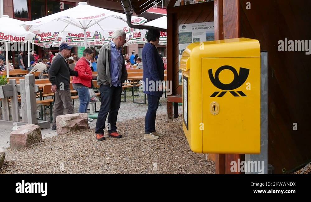 Yellow deutsche post box Stock Videos & Footage - HD and 4K Video Clips ...