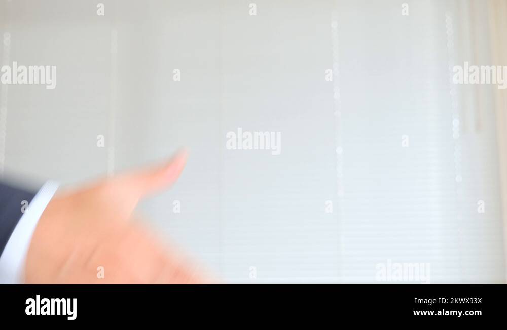 A Business Handshake. Two men shake hands. 4k, slow-motion Stock Video ...