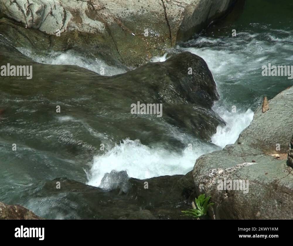 Tukuran River With Waterfalls, On The Island Of Mindoro Philippines, Hd ...