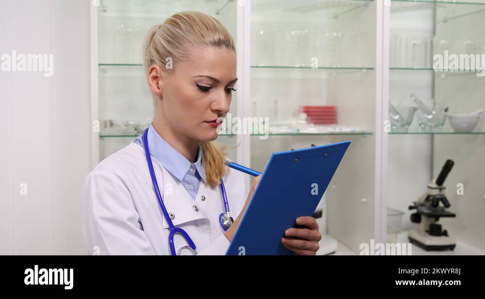 Woman checklist doctor Stock Videos & Footage - HD and 4K Video Clips ...