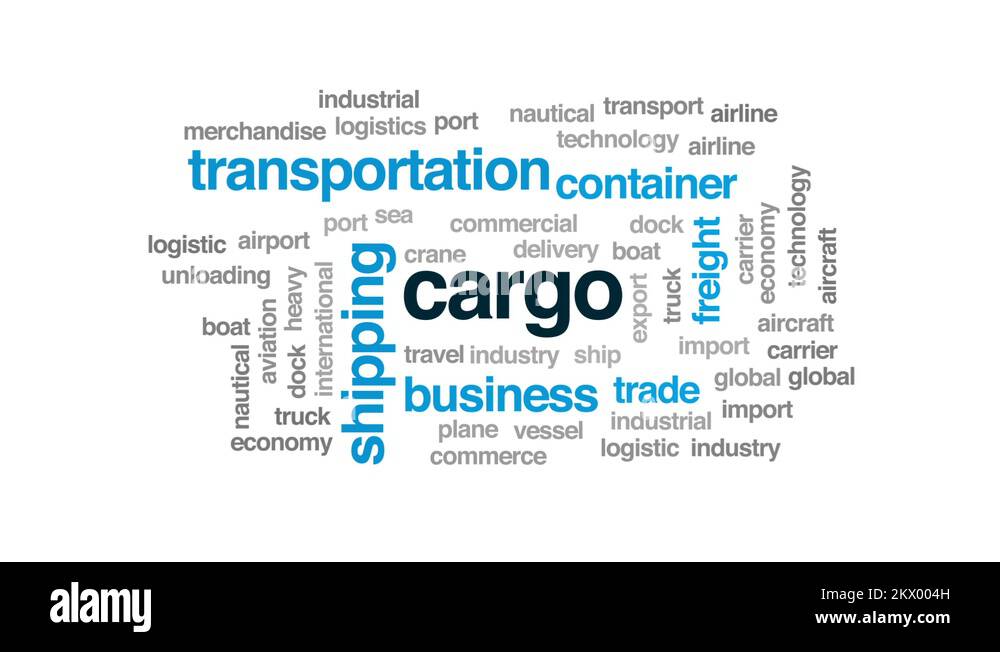Cargo word Stock Videos & Footage - HD and 4K Video Clips - Alamy