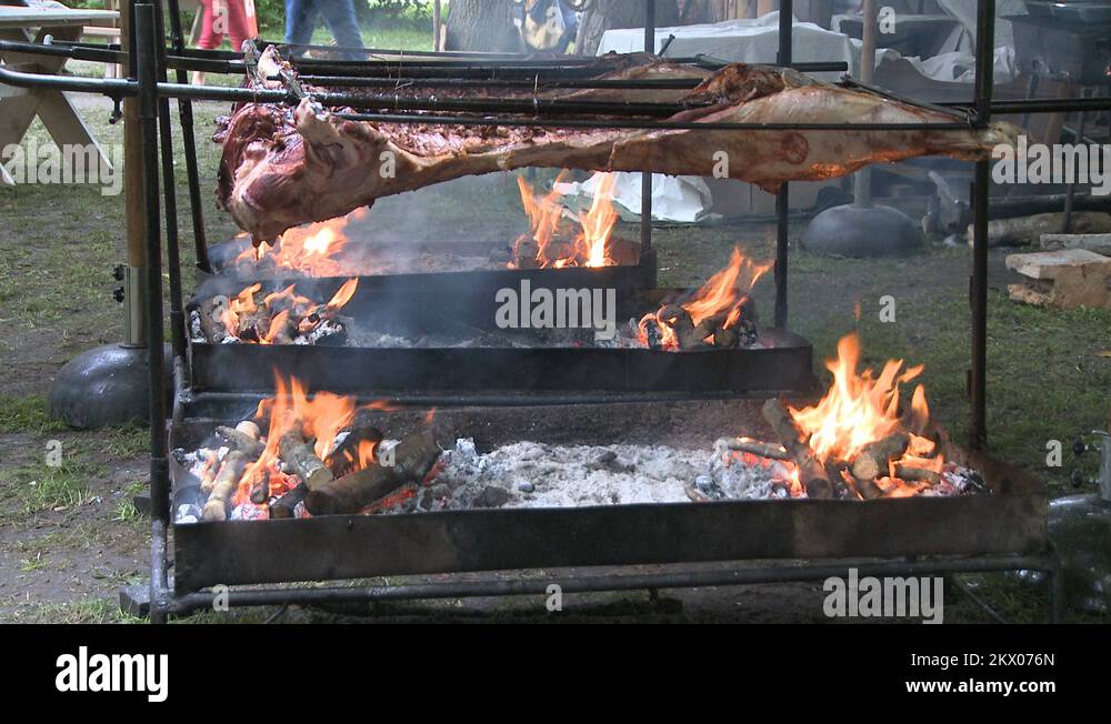 Barbecued sheep Stock Videos & Footage - HD and 4K Video Clips - Alamy