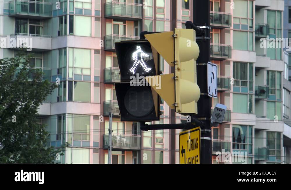 Pedestrian crossing signs Stock Videos & Footage - HD and 4K Video ...
