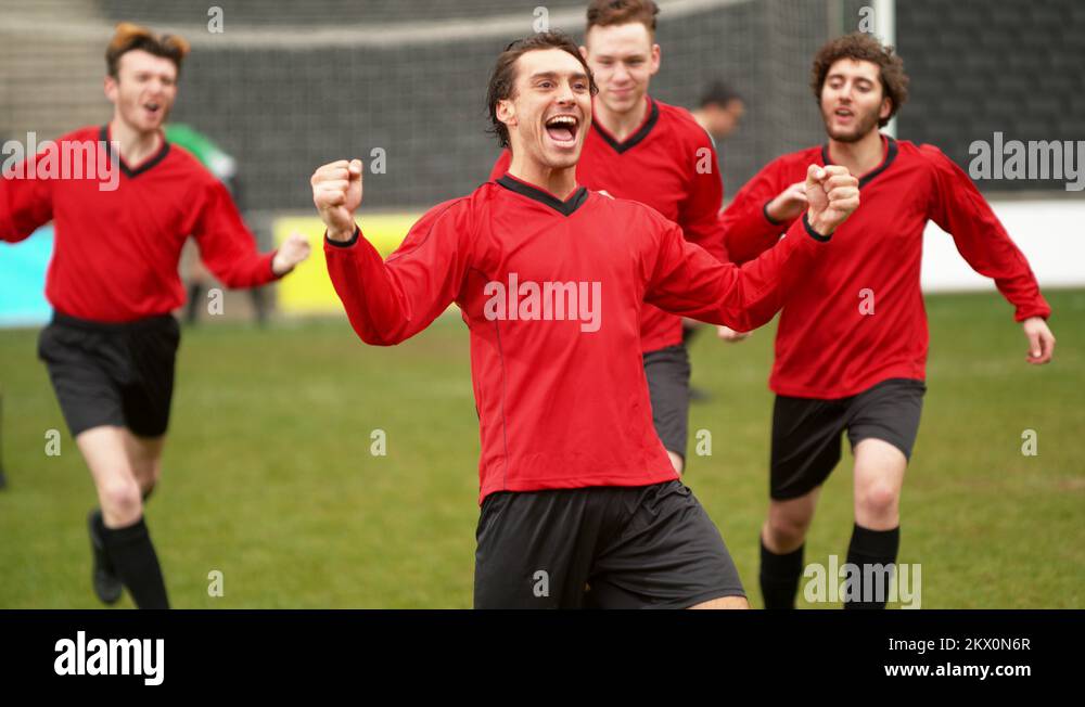 Sport football celebrating football shirt Stock Videos & Footage - HD ...