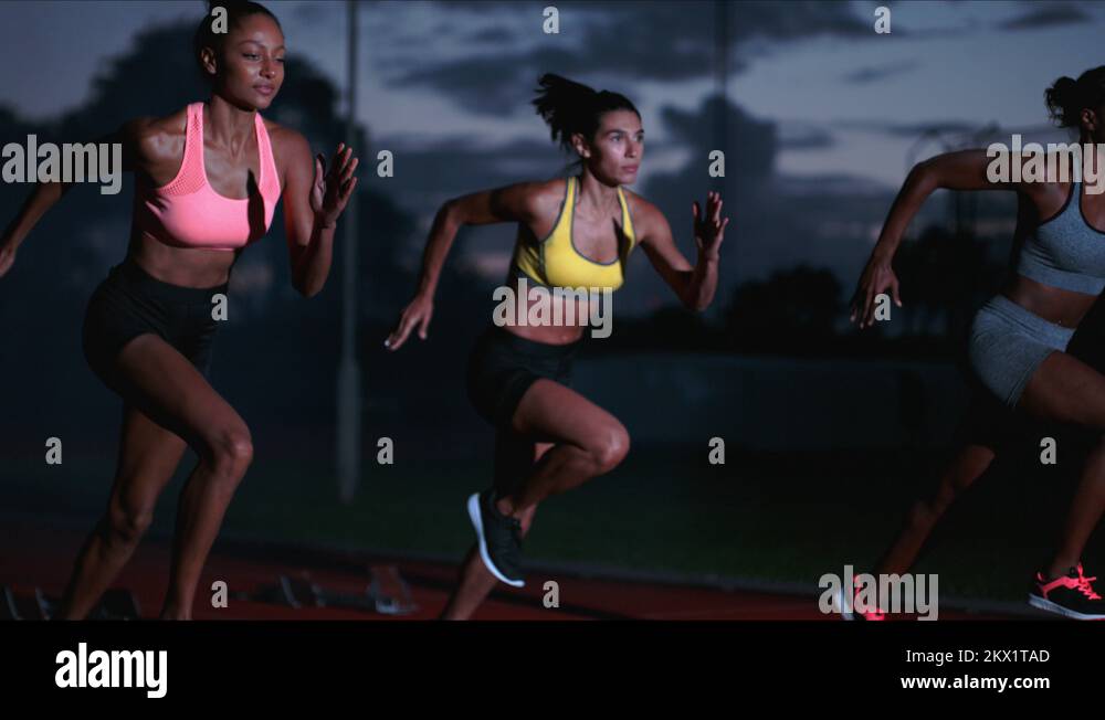 Female athletes track Stock Videos & Footage - HD and 4K Video Clips ...