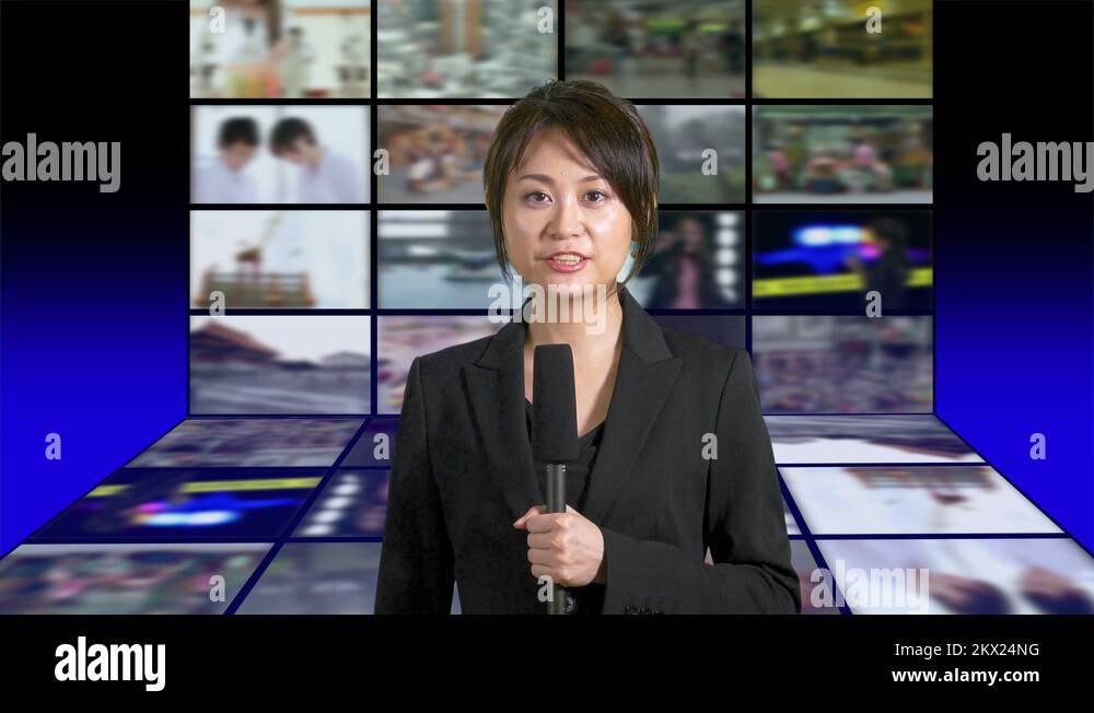 Tv presenter studio Stock Videos & Footage - HD and 4K Video Clips - Alamy
