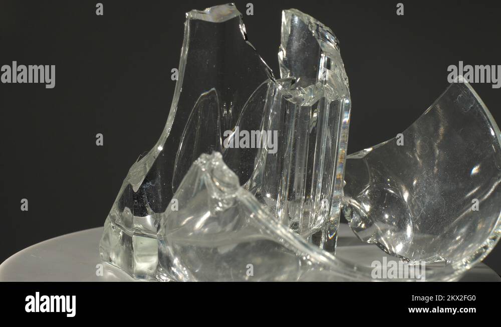 Shattered glass pieces broken glass Stock Videos & Footage - HD and 4K ...