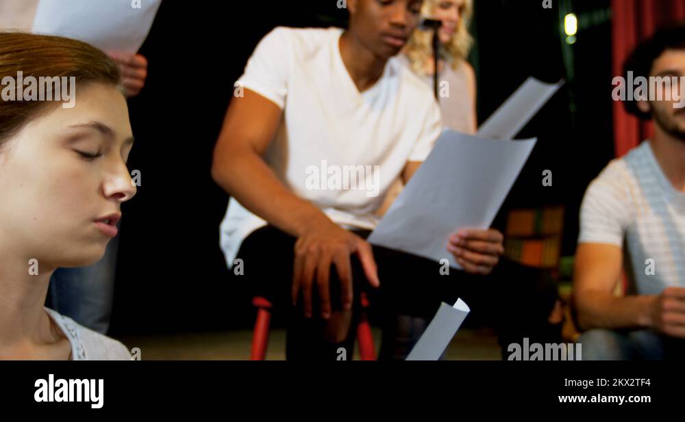 Practicing lines on stage Stock Videos & Footage - HD and 4K Video ...